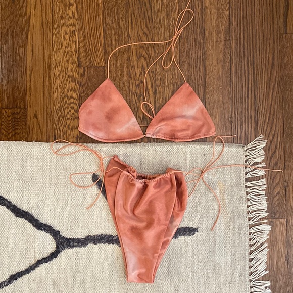 Swim | Neena Swim Soriya Bikini Set In Rust | Poshmark